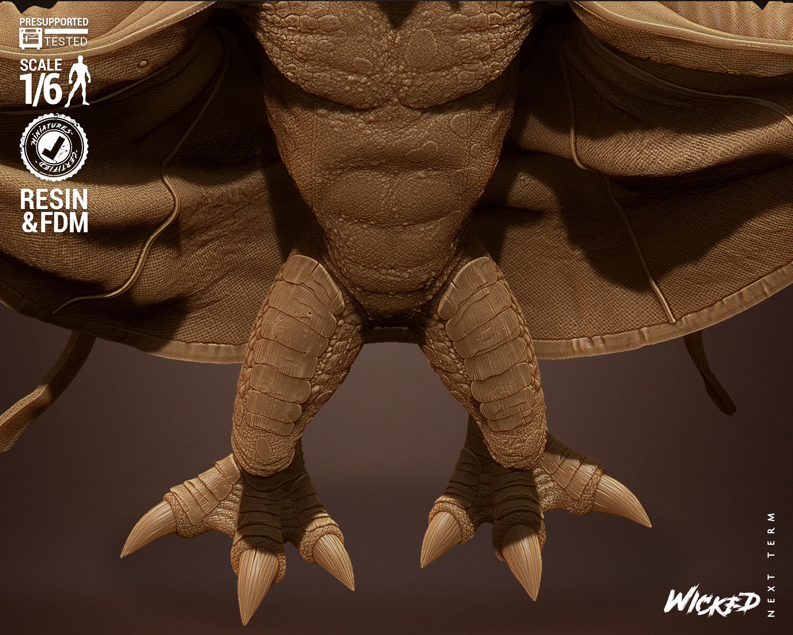 Wicked Gremlins Flasher Sculpture Tested for 3D printing 3D model 3D ...