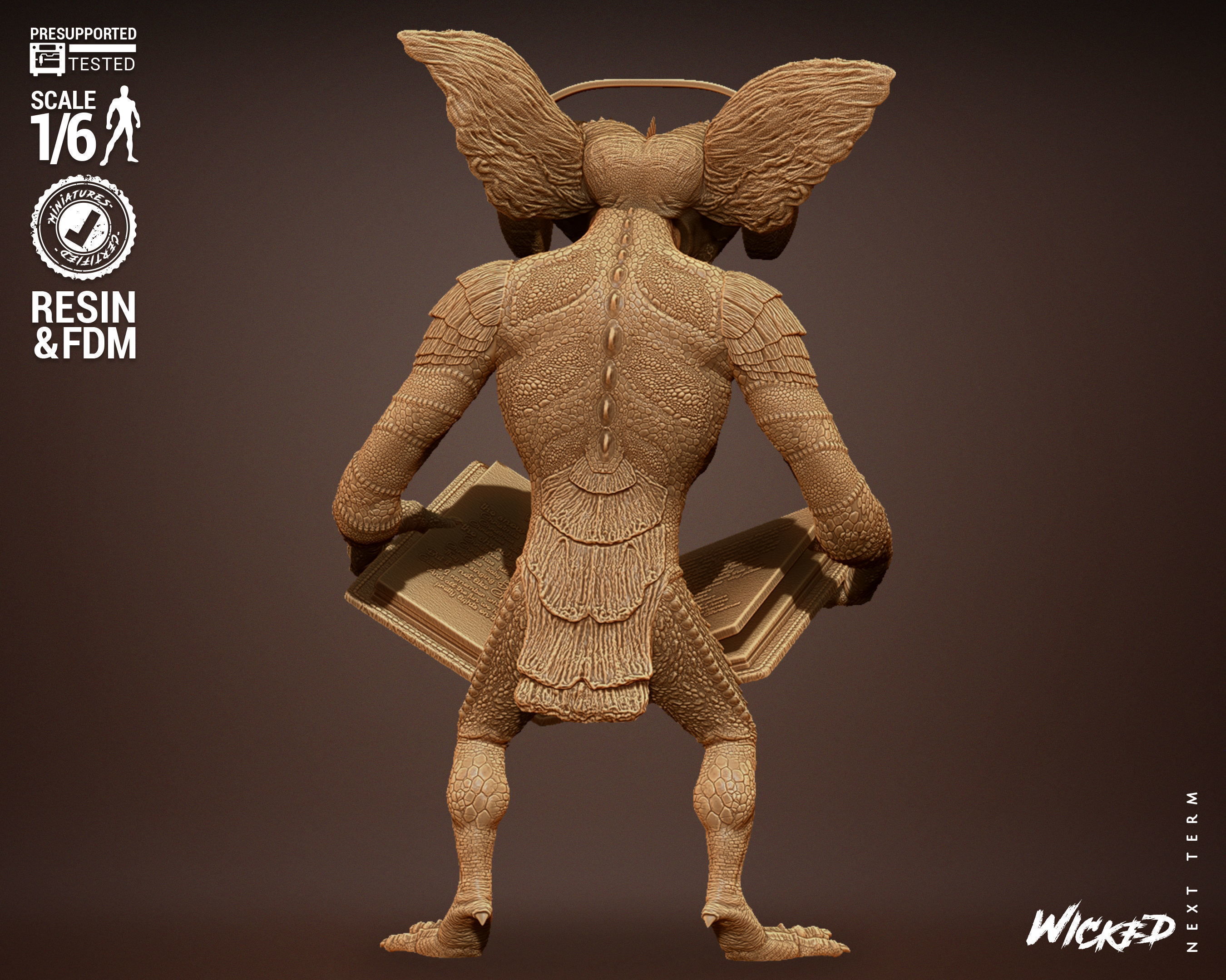 Wicked Gremlins Carols 4 Models Tested for 3D printing 3D model 3D ...