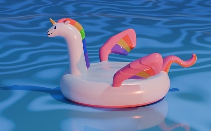 Pool inflatable 3D model | CGTrader
