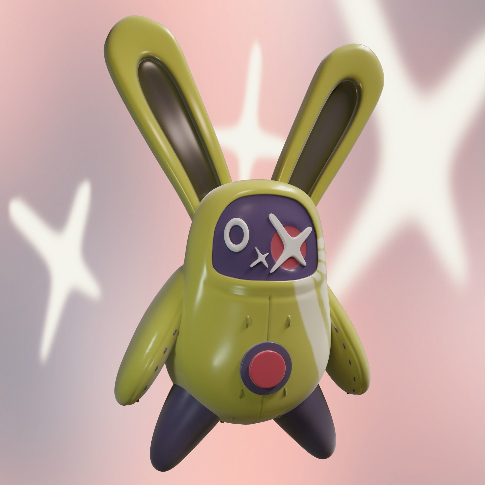 NICOLE RABBIT ZENLESS ZONE ZERO COSPLAY STL 3D model 3D printable ...