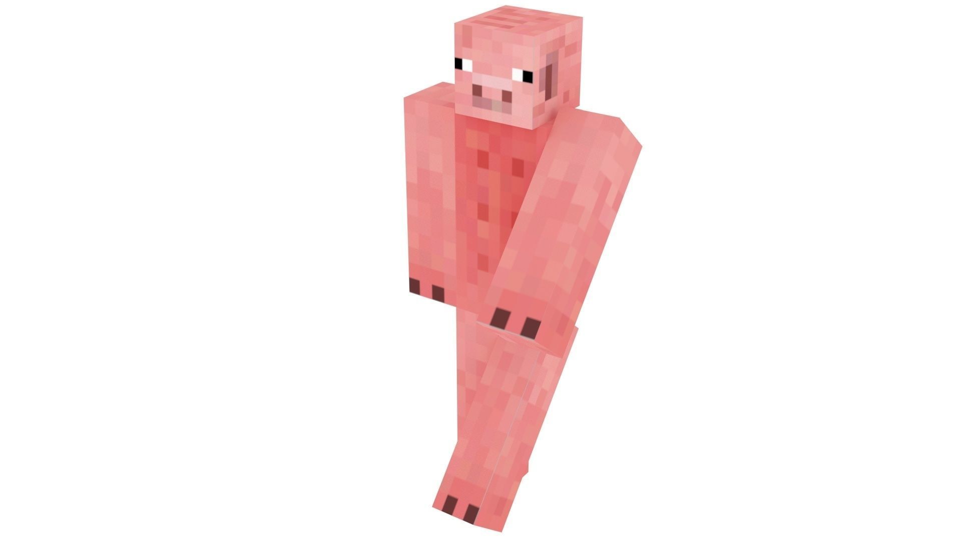 3D model Walking Minecraft Pigman VR / AR / low-poly | CGTrader