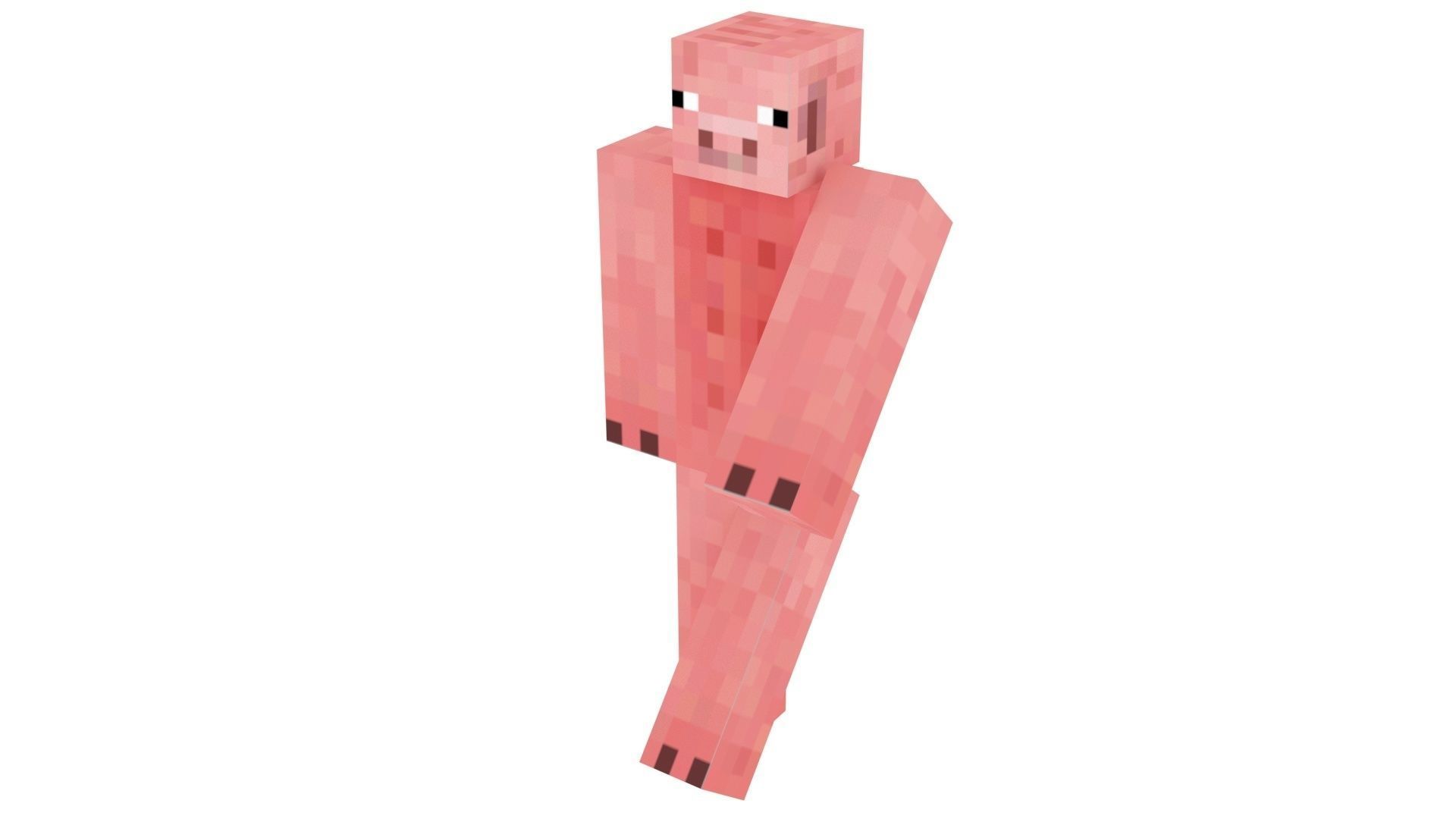 3D model Walking Minecraft Pigman VR / AR / low-poly | CGTrader