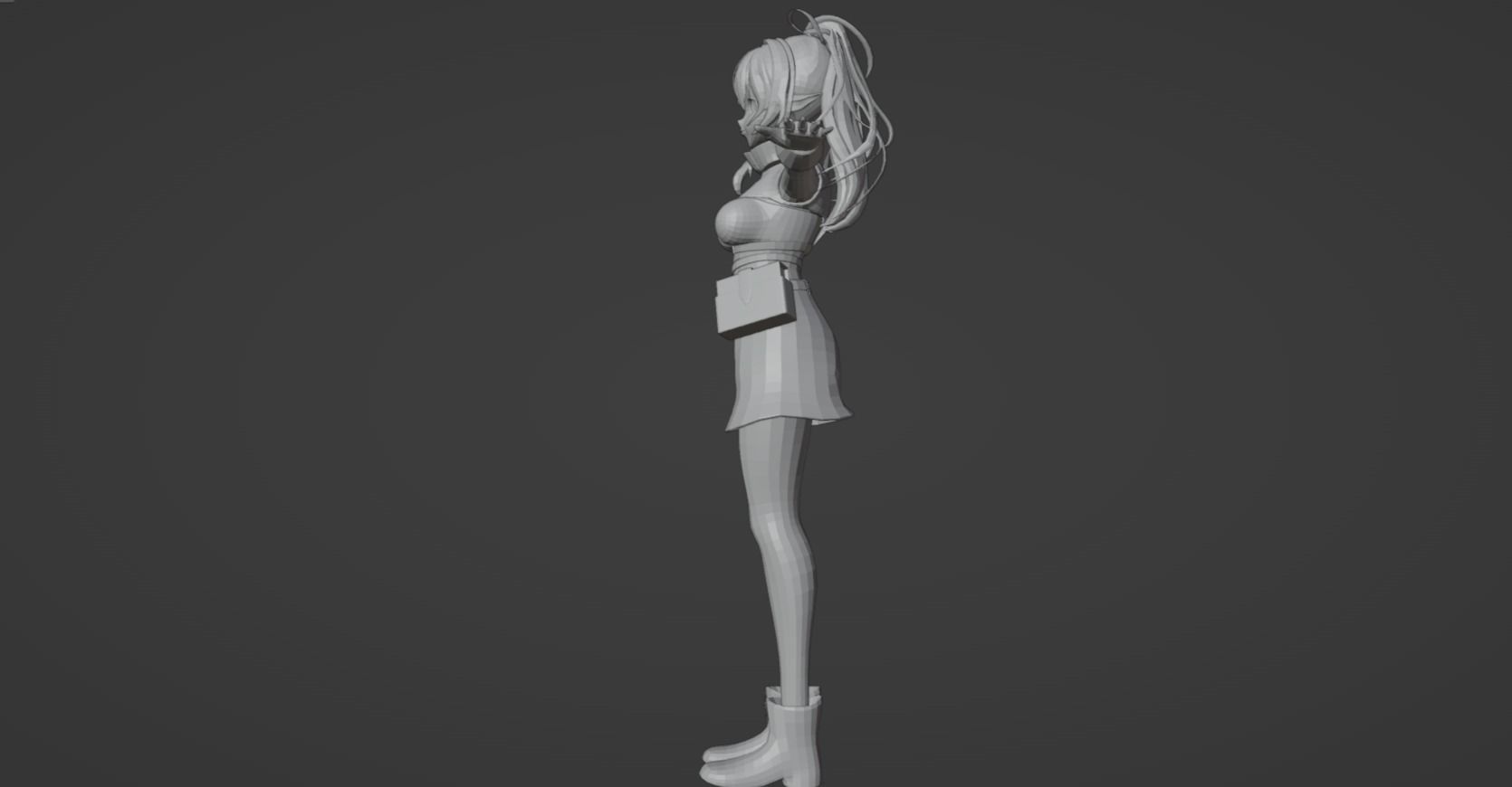 Anime Character - Unique 34 3D model | CGTrader