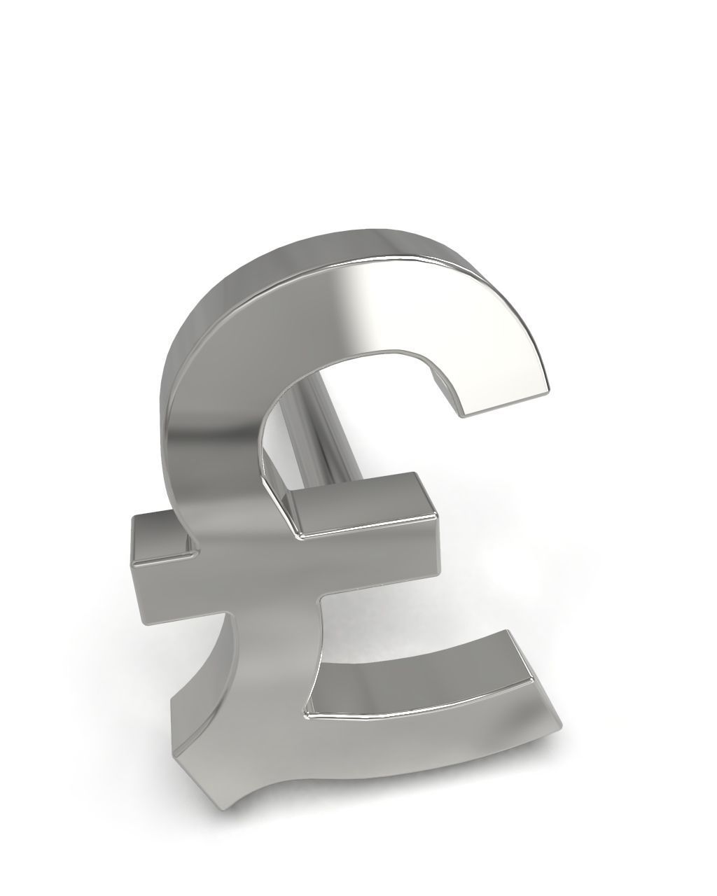 Pound sign stud earring blank 3D model 3D printable | CGTrader