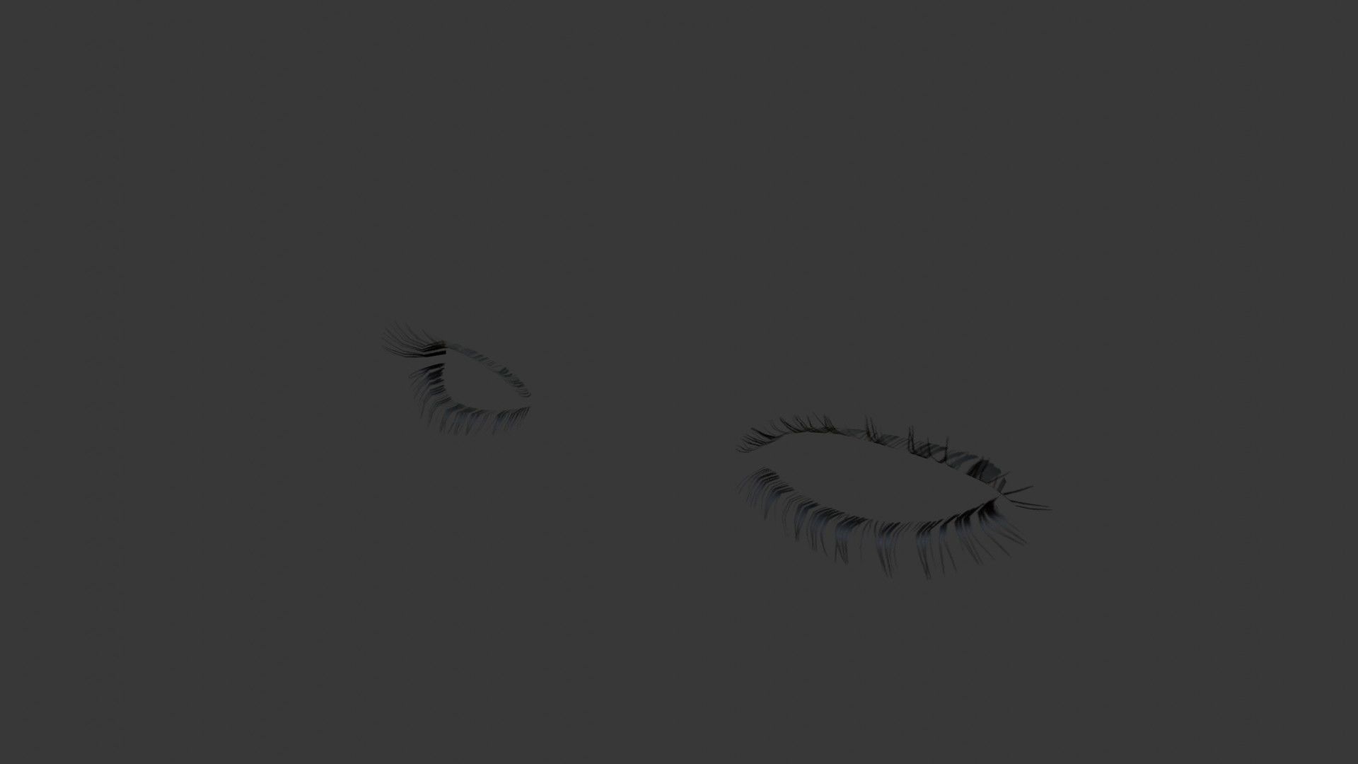 3D model Eyelash Asset VR / AR / low-poly | CGTrader