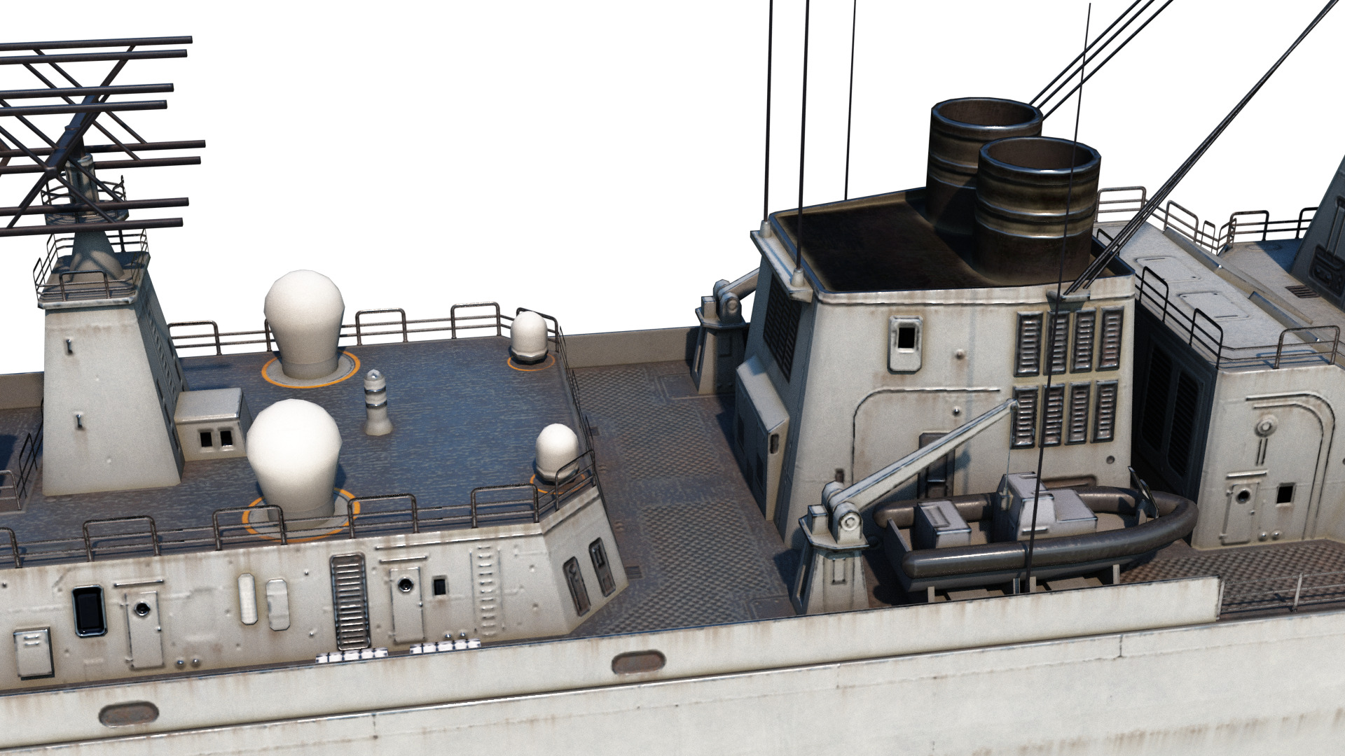 3D model Type052C Chinese Navy Type 052C Destroyer PLAN LvyangII class ...