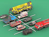 3D model Emergency Vehicles Pack Low- Poly VR / AR / low-poly | CGTrader
