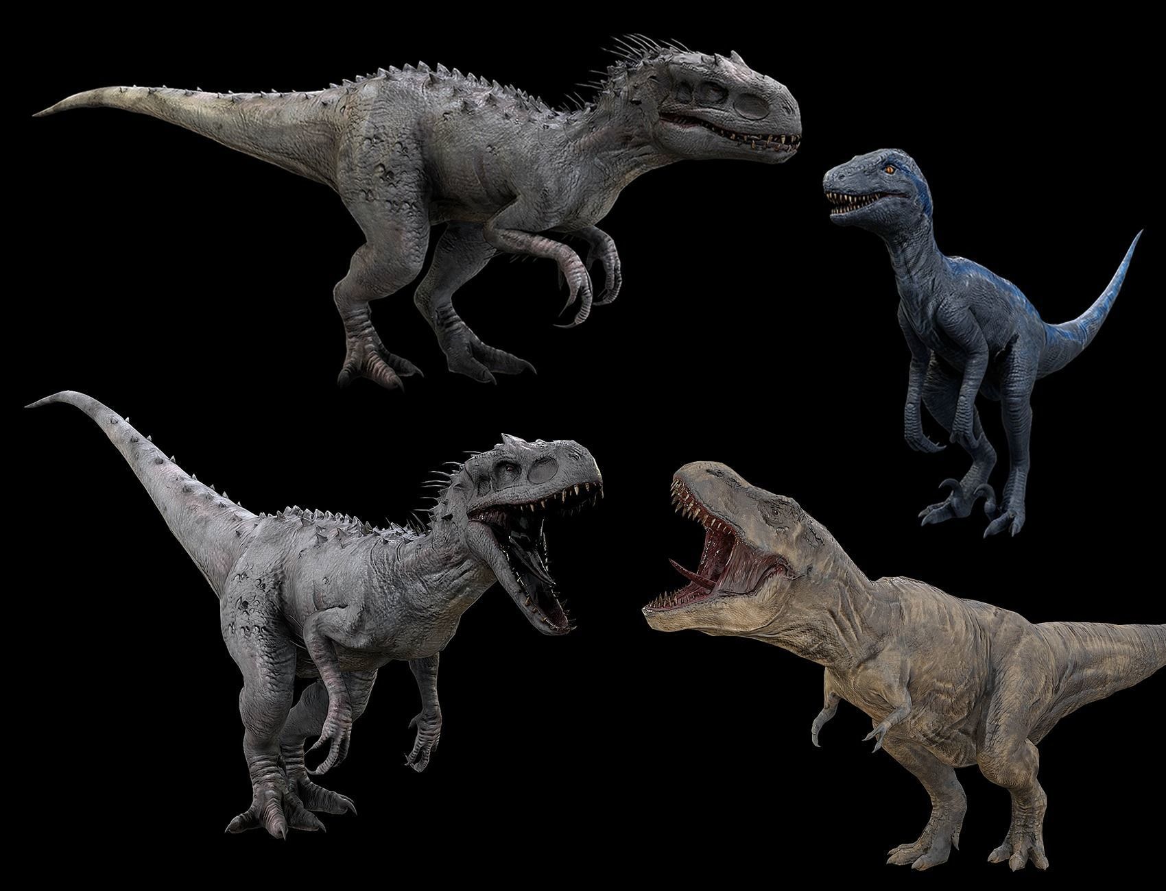 Dinosaur Collection VR / AR / low-poly | CGTrader