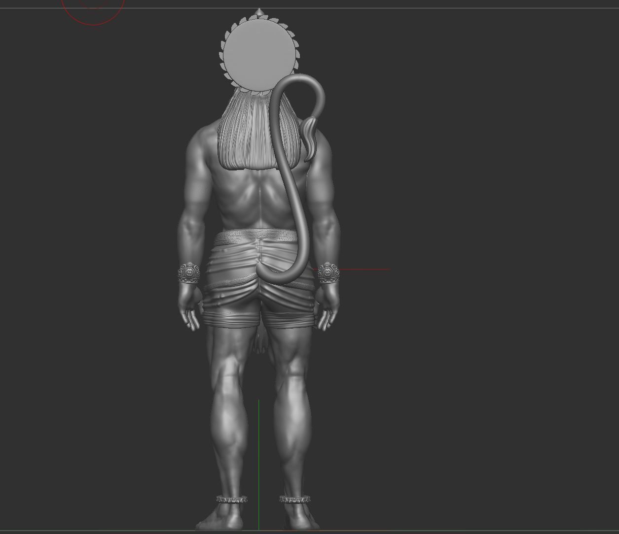 Hanuman 3D model 3D printable | CGTrader