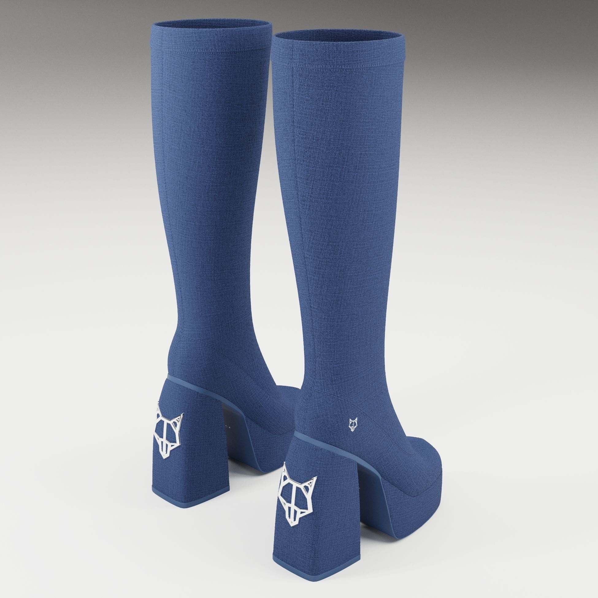 3D model Naked Wolfe cloth Boots VR / AR / low-poly | CGTrader