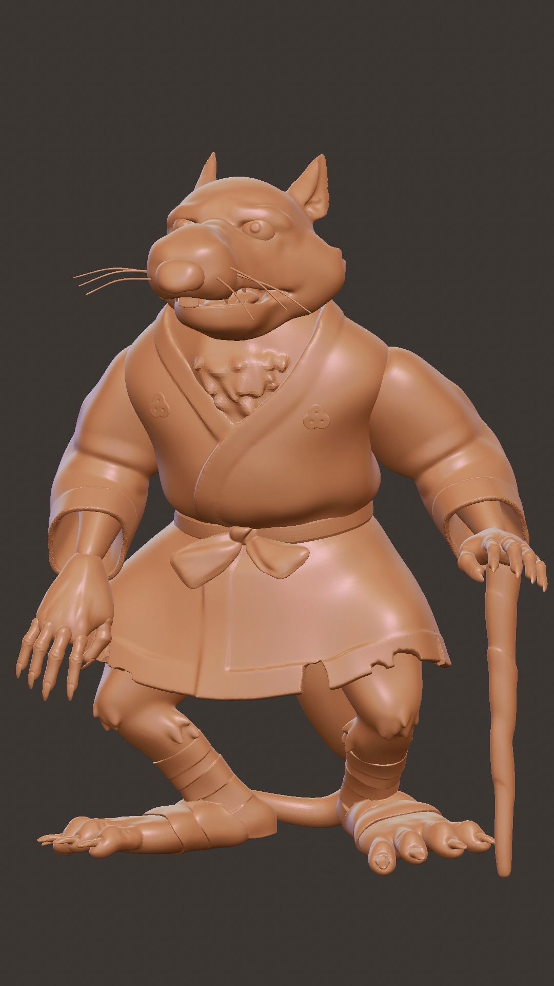 Splinter with TMNT free VR / AR / low-poly 3D model | CGTrader