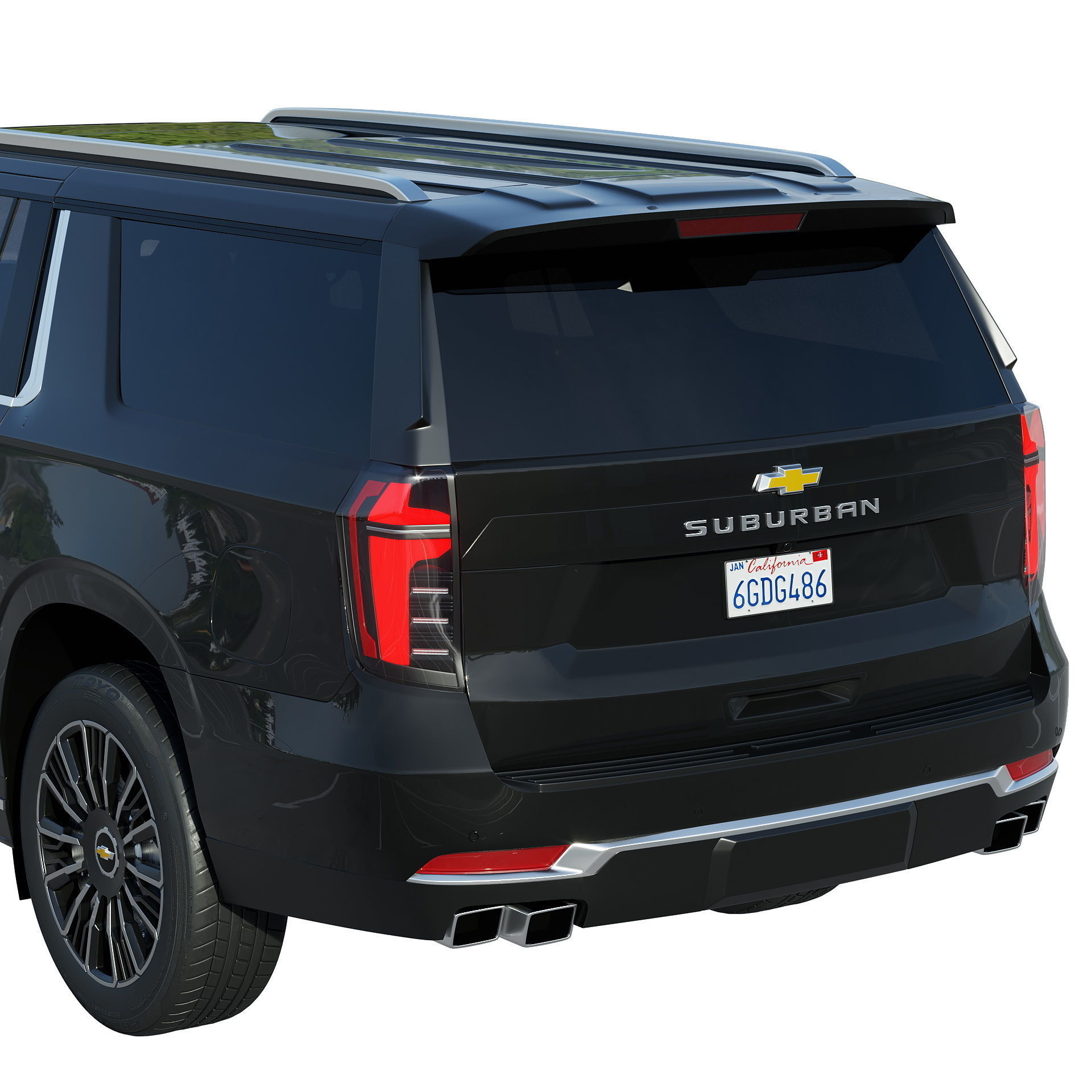 Chevrolet Suburban 2024 3D model | CGTrader