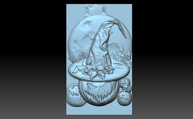 Halloween 3D model 3D printable | CGTrader