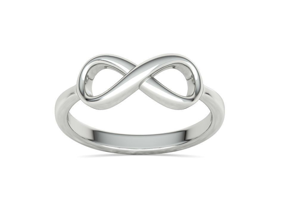 Infinity Endless Love Symbol Ring Stackable Ring 3dmodel 3D model 3D ...