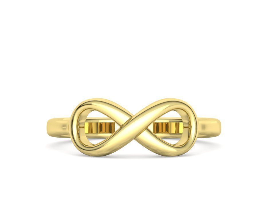 Infinity Endless Love Symbol Ring Stackable Ring 3dmodel 3D model 3D ...