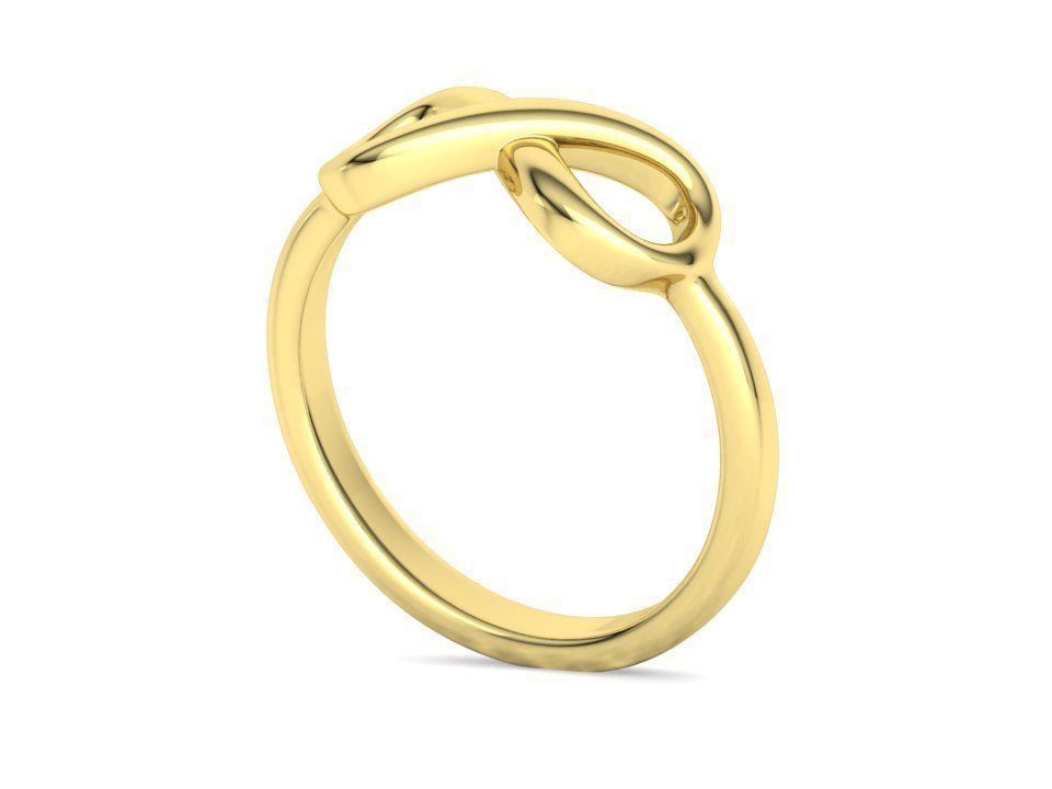 Infinity Endless Love Symbol Ring Stackable Ring 3dmodel 3D model 3D ...