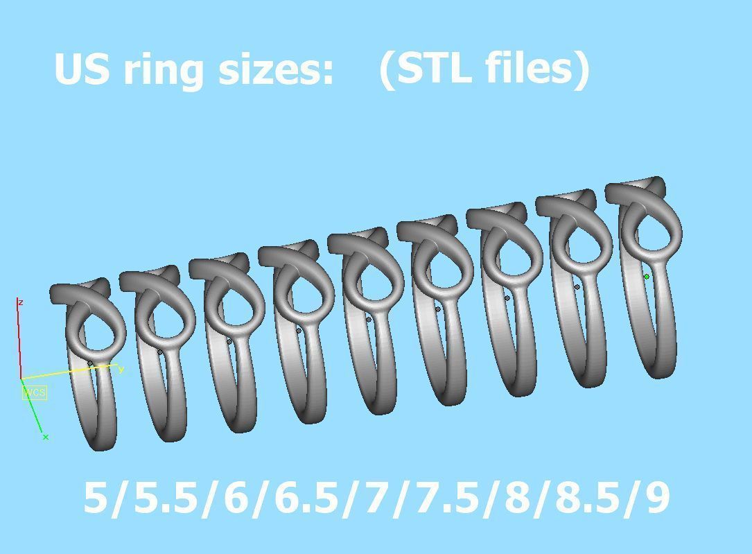 Infinity Endless Love Symbol Ring Stackable Ring 3dmodel 3D model 3D ...