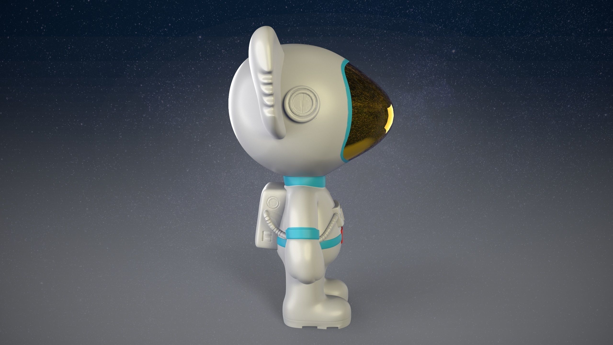 Astronaut Character 3D model 3D model | CGTrader