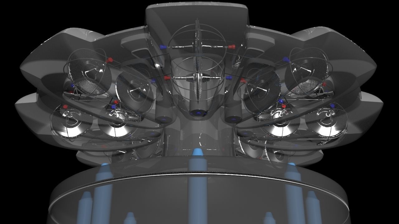 Scientific Educational Precision Gyroscope Toy - Concept 3D model 3D printable | CGTrader