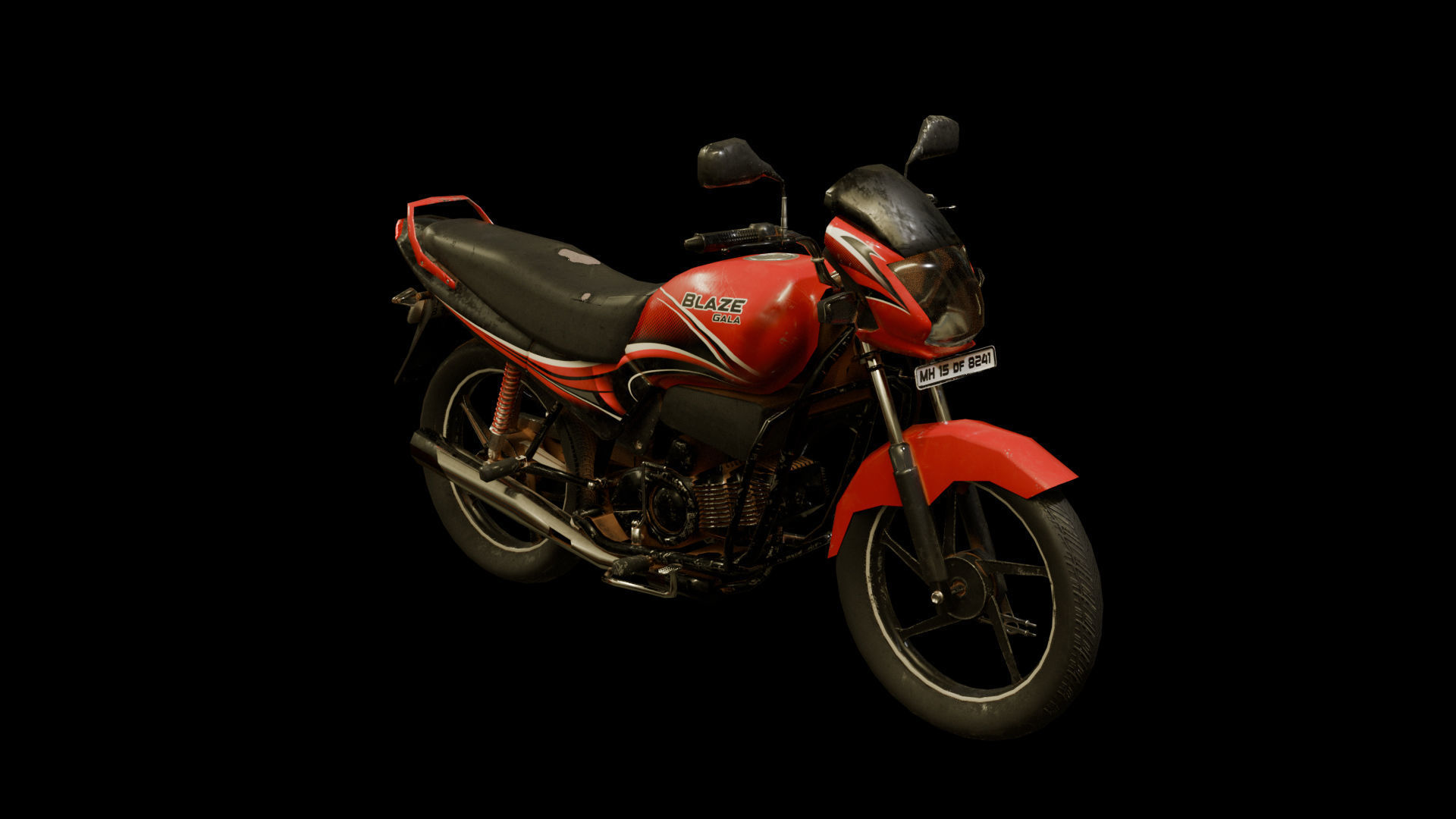 3D model Indian Bike PBR material Model VR / AR / low-poly | CGTrader