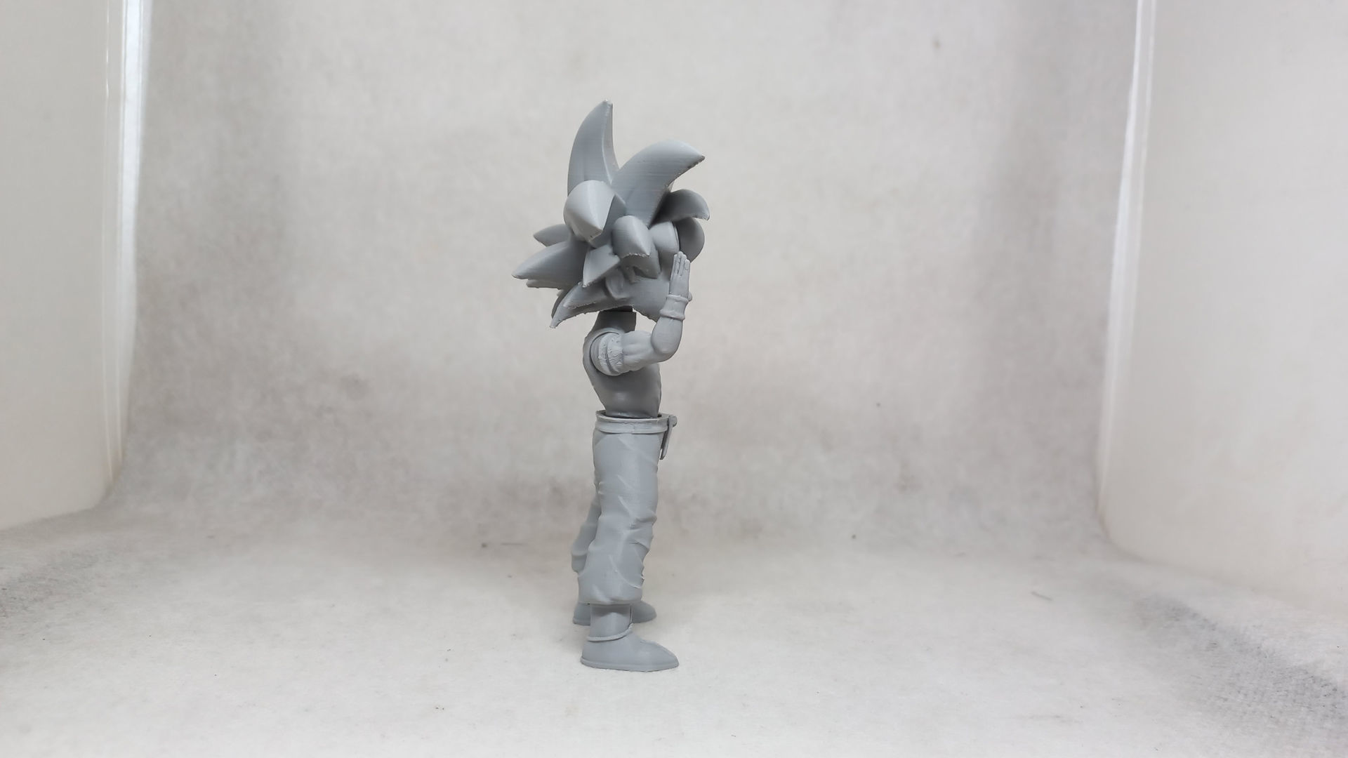 Chipi Goku articulated action figure 3D model 3D printable | CGTrader