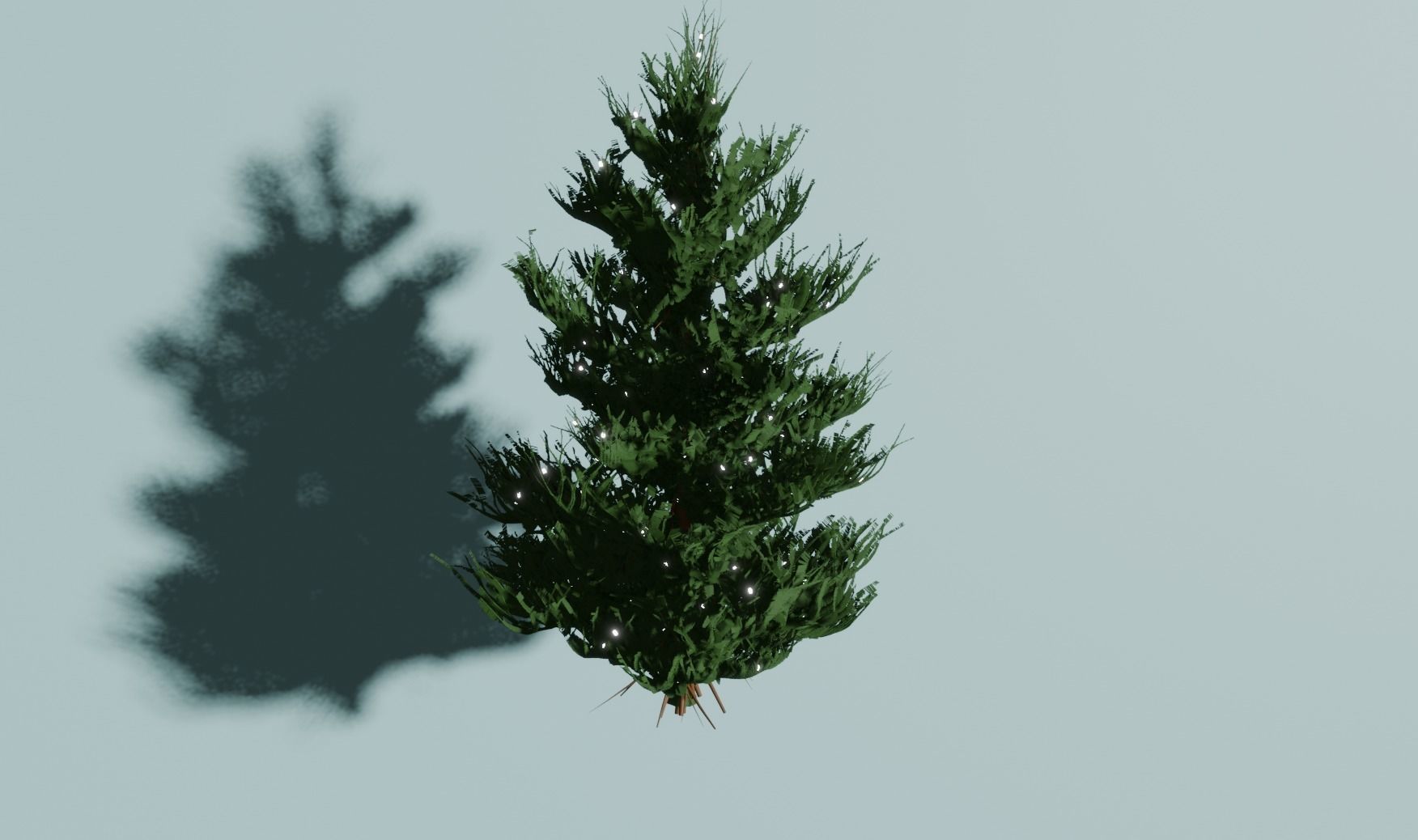 Christmas tree free 3D model | CGTrader