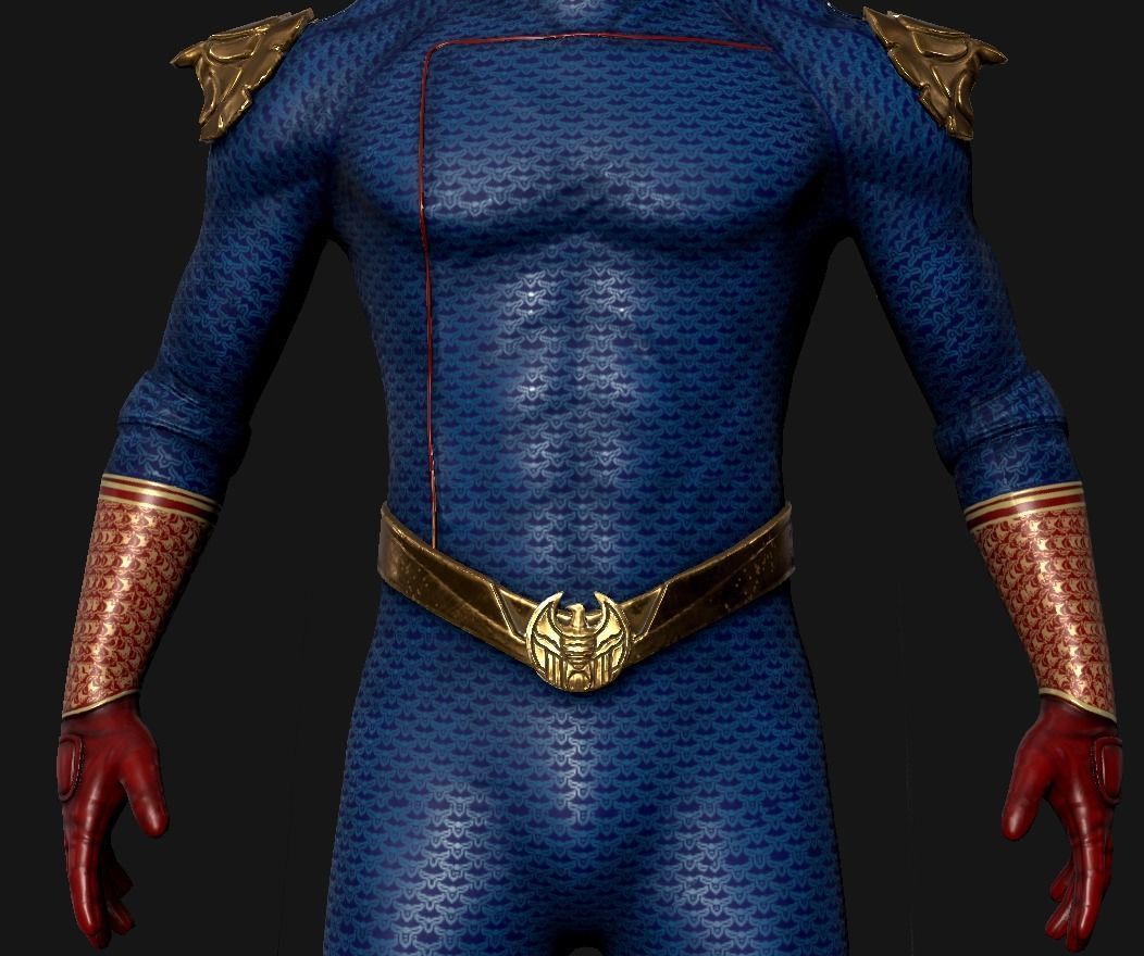 3D model Homelander 3d model VR / AR / low-poly | CGTrader