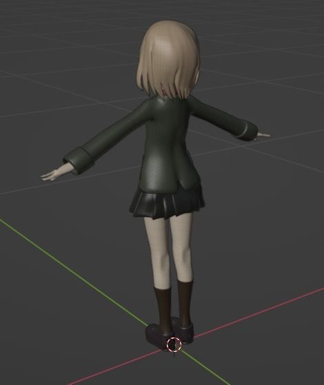 Katyusha 3d model girls und panzer free VR / AR / low-poly 3D model ...