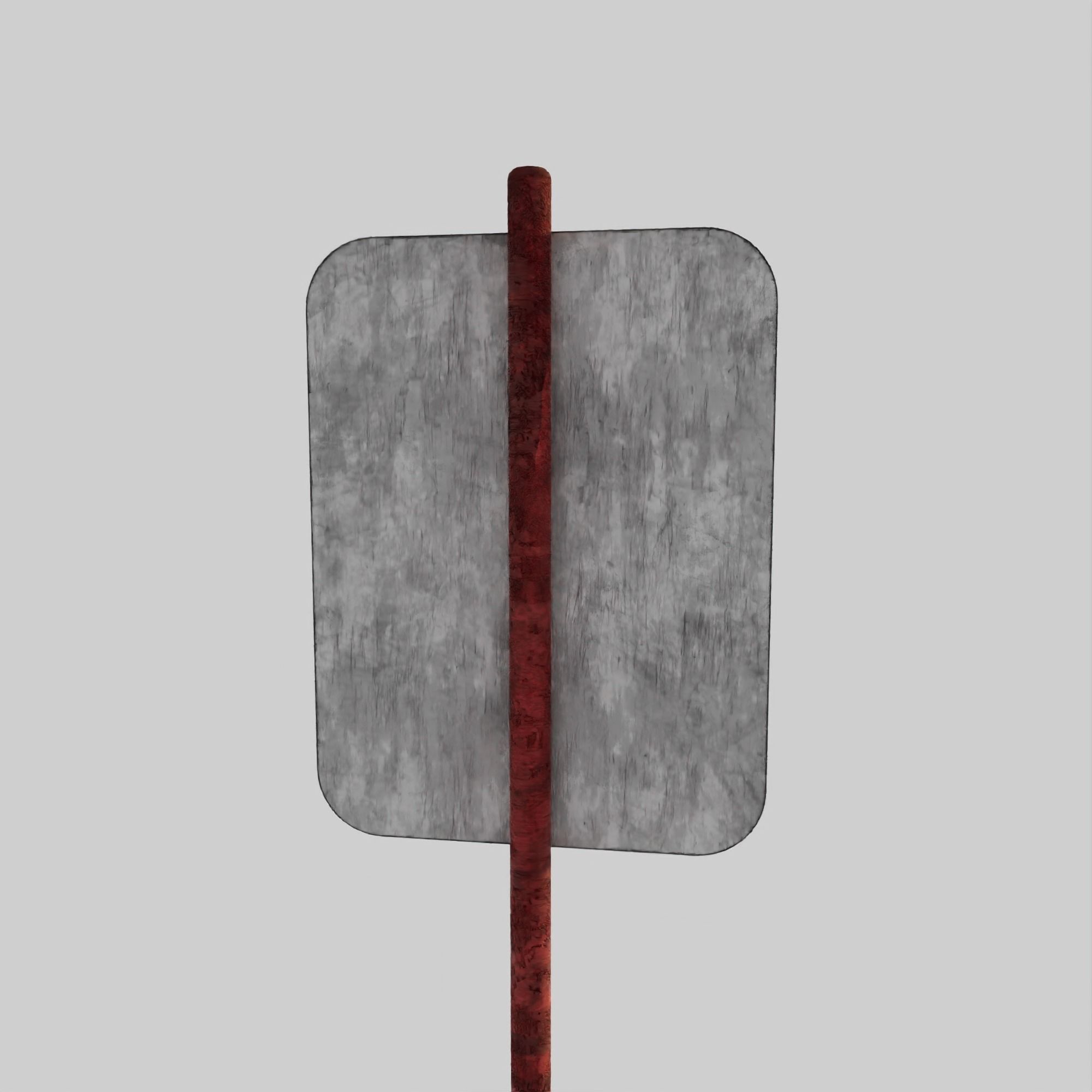 Hong Kong Stop Sign 3D model | CGTrader