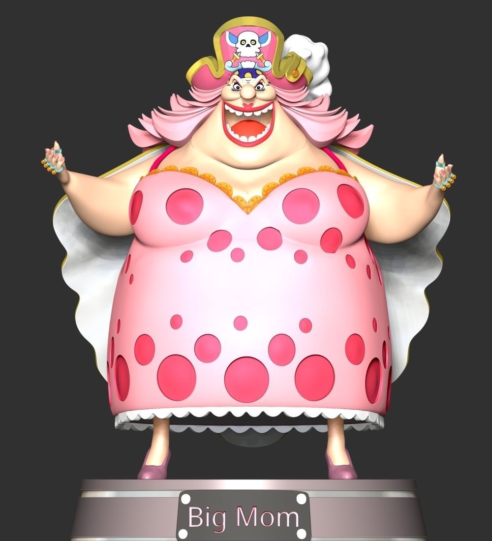 One Piece - Big Mom 3D model 3D printable | CGTrader