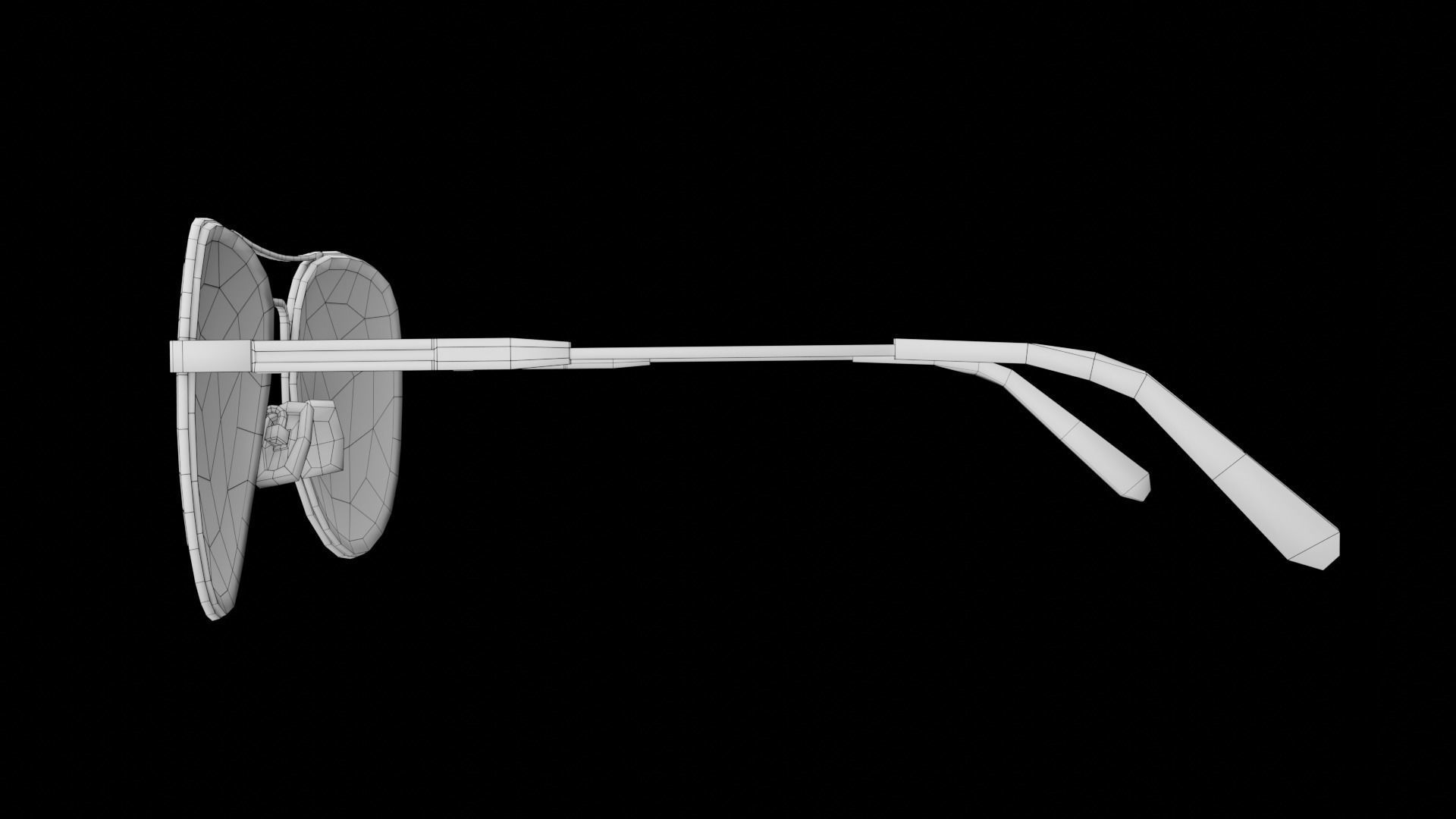 Aviator Sunglass 3D model 3D model | CGTrader