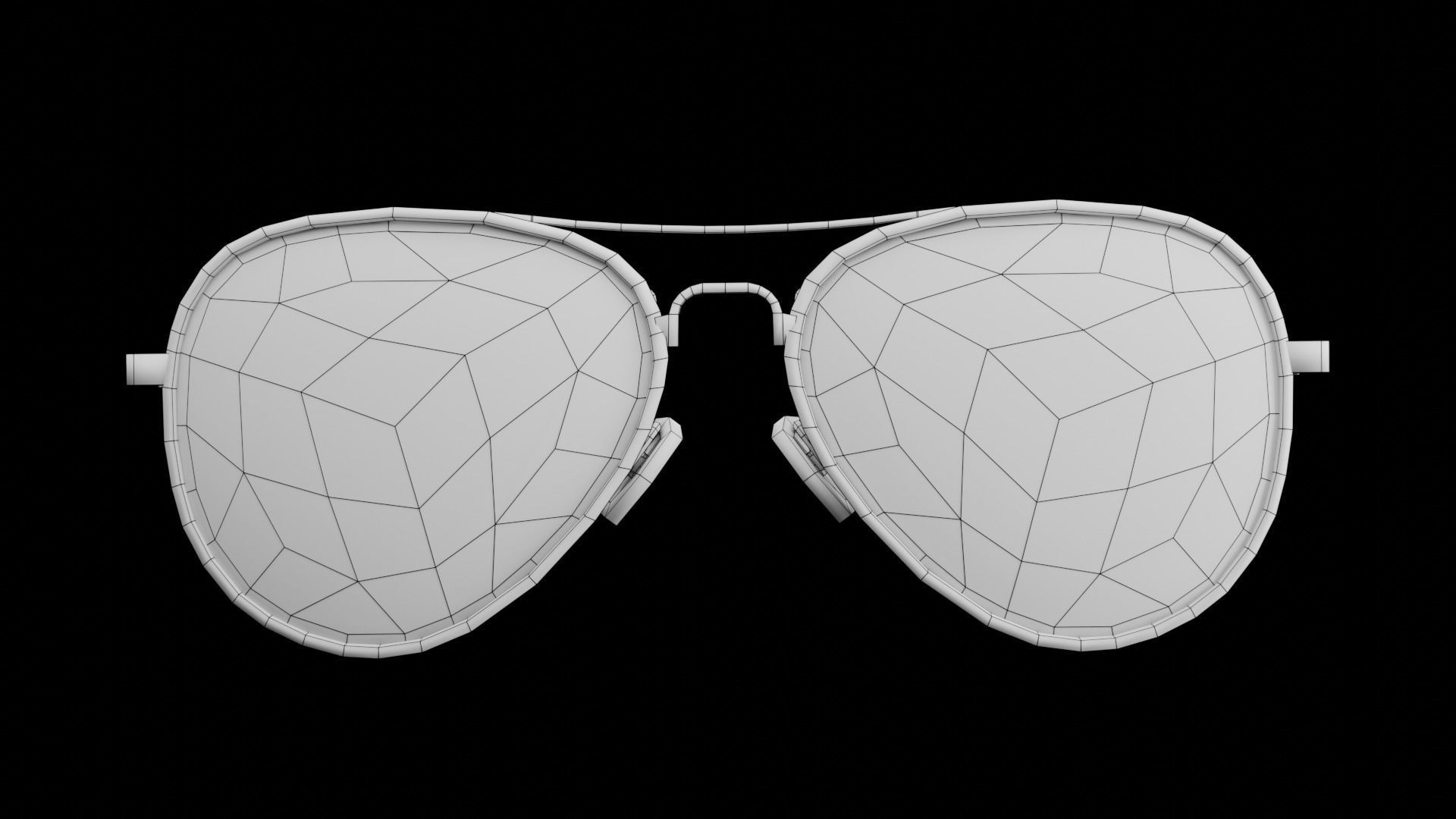 Aviator Sunglass 3D model 3D model | CGTrader