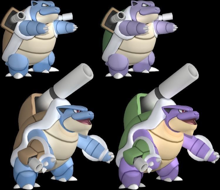 Modelo 3d Pokemon Blastoise articulable 3D model animated rigged | CGTrader