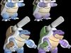 Modelo 3d Pokemon Blastoise articulable 3D model animated rigged | CGTrader