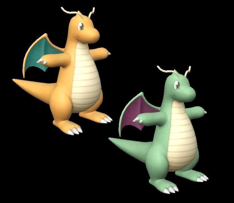 Modelo 3d Pokemon Dragonite 3D model | CGTrader