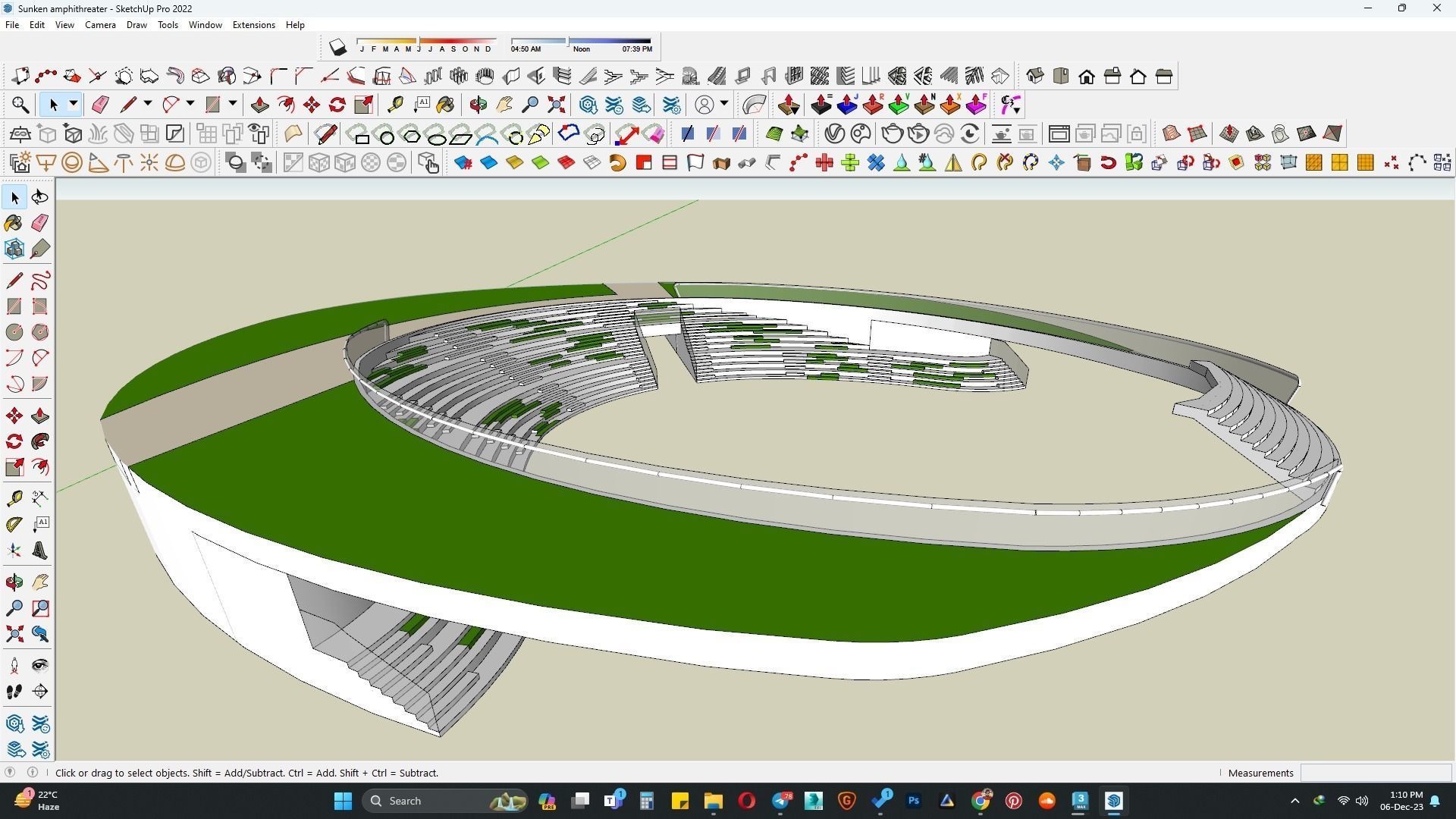Amphitheatre 3D Model 3D model | CGTrader