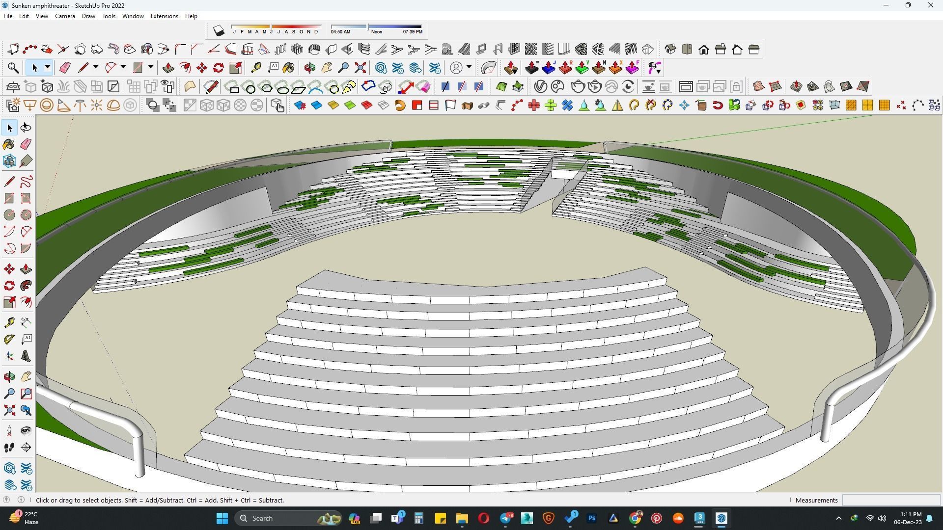 Amphitheatre 3D Model 3D model | CGTrader