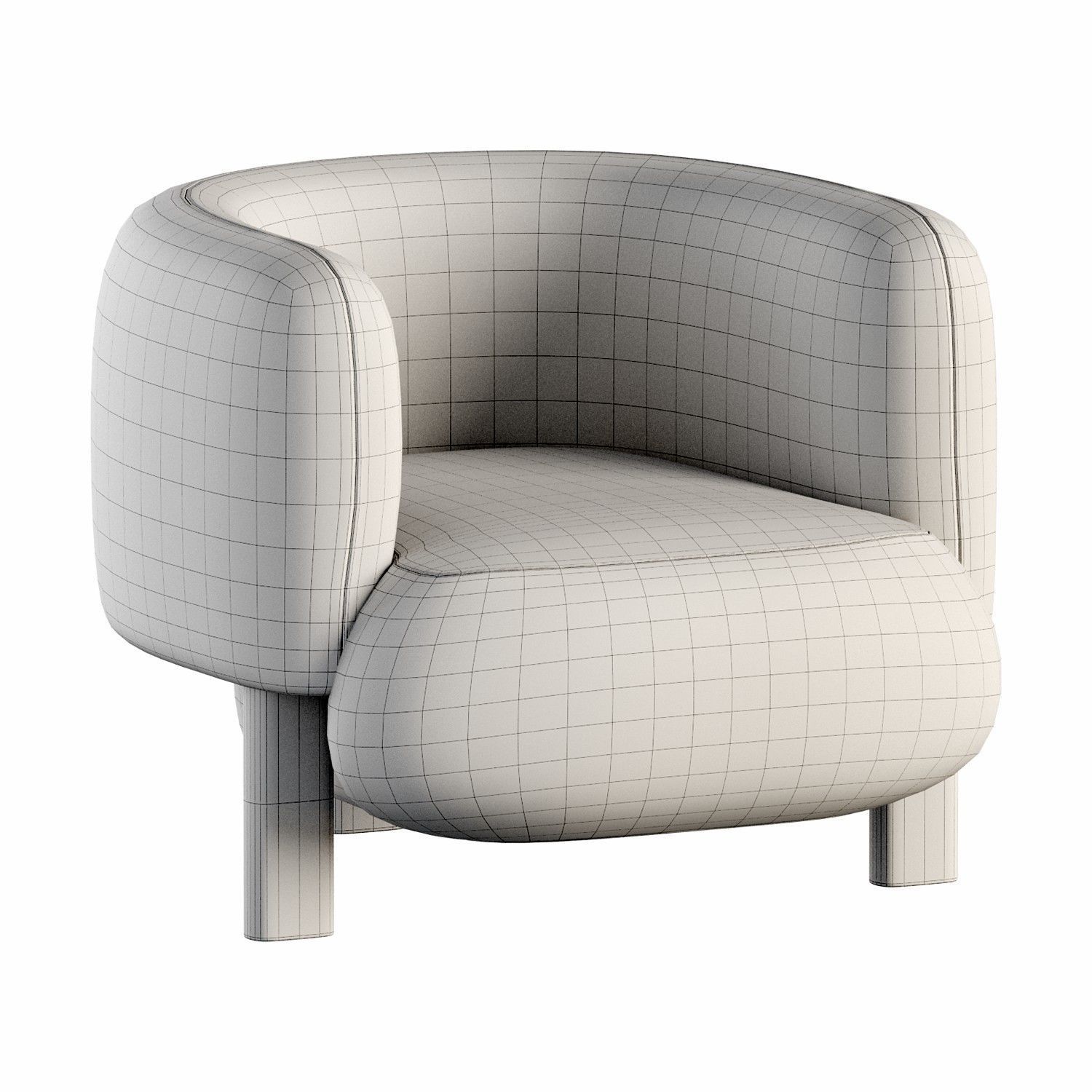 Lola armchair by Jardan 3D model | CGTrader