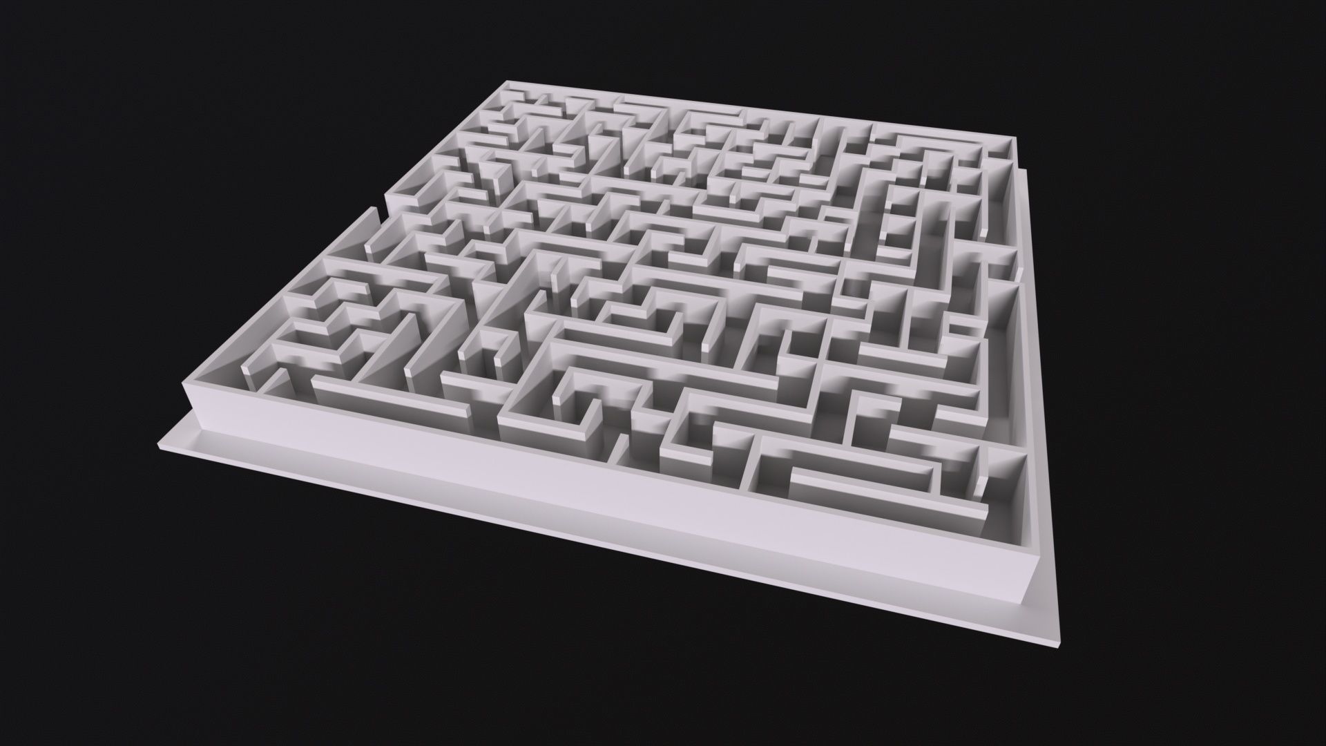 3D model Labyrinth maze VR / AR / low-poly | CGTrader