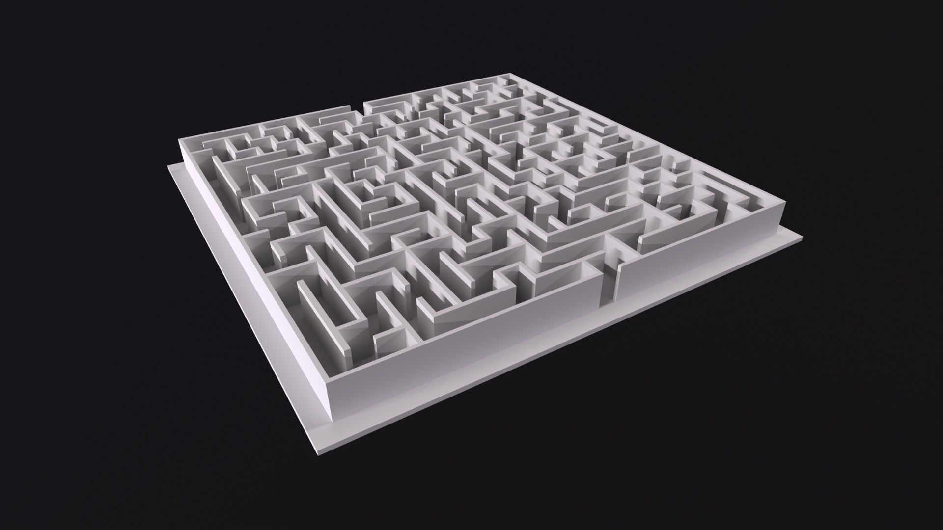 3D model Labyrinth maze VR / AR / low-poly | CGTrader