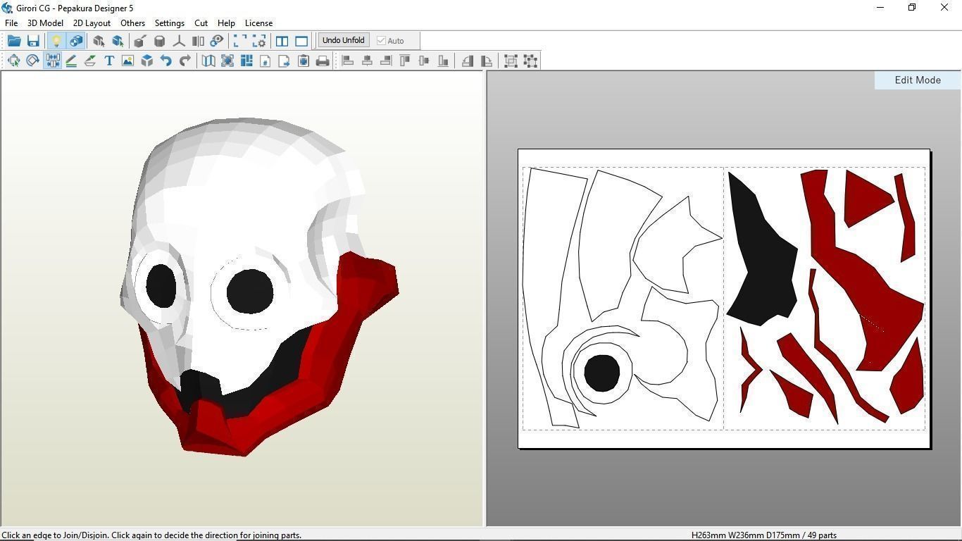 Girori Game Master Mask PDO File 3D model | CGTrader