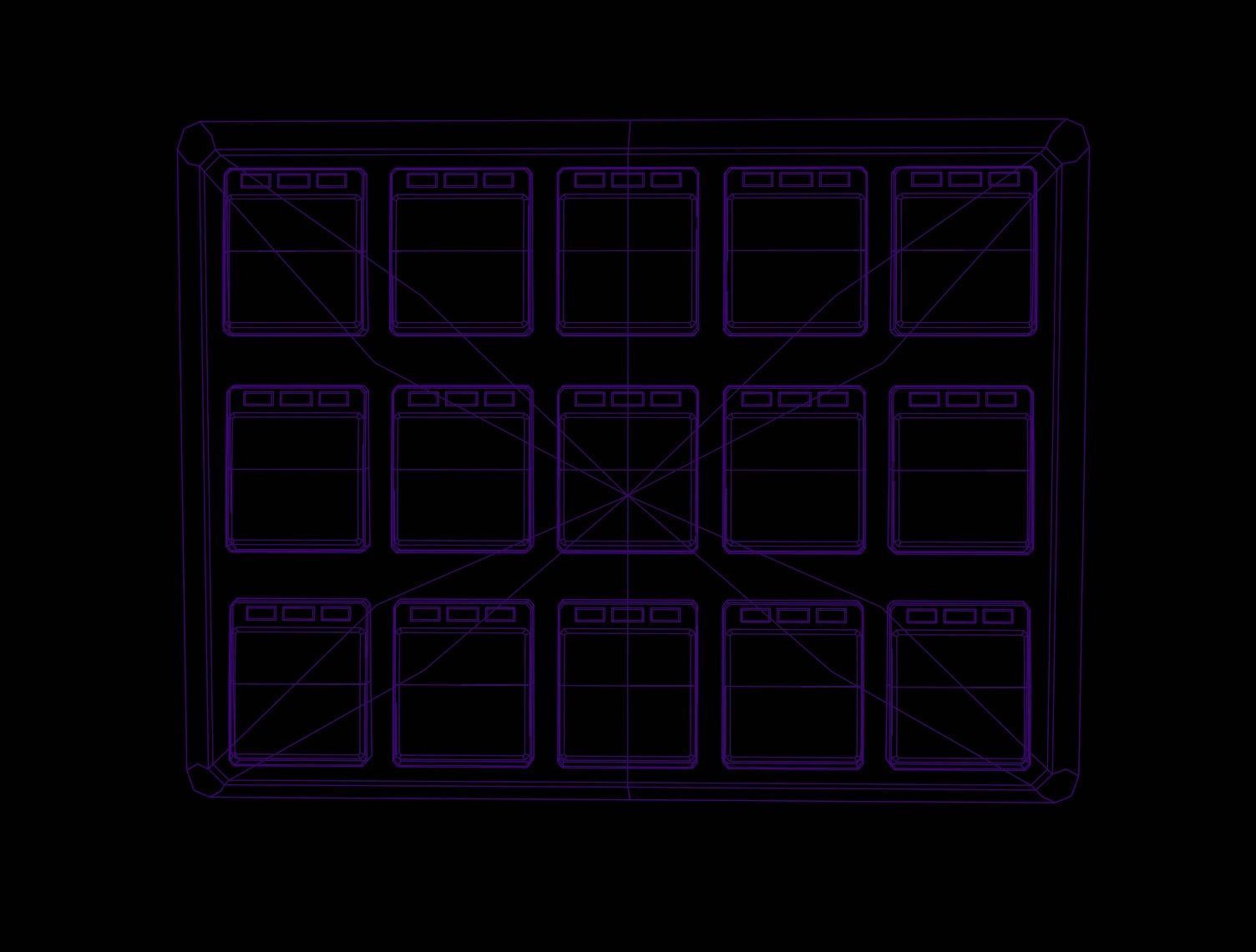 Haltech CAN 15 Button Keypad free 3D model | CGTrader