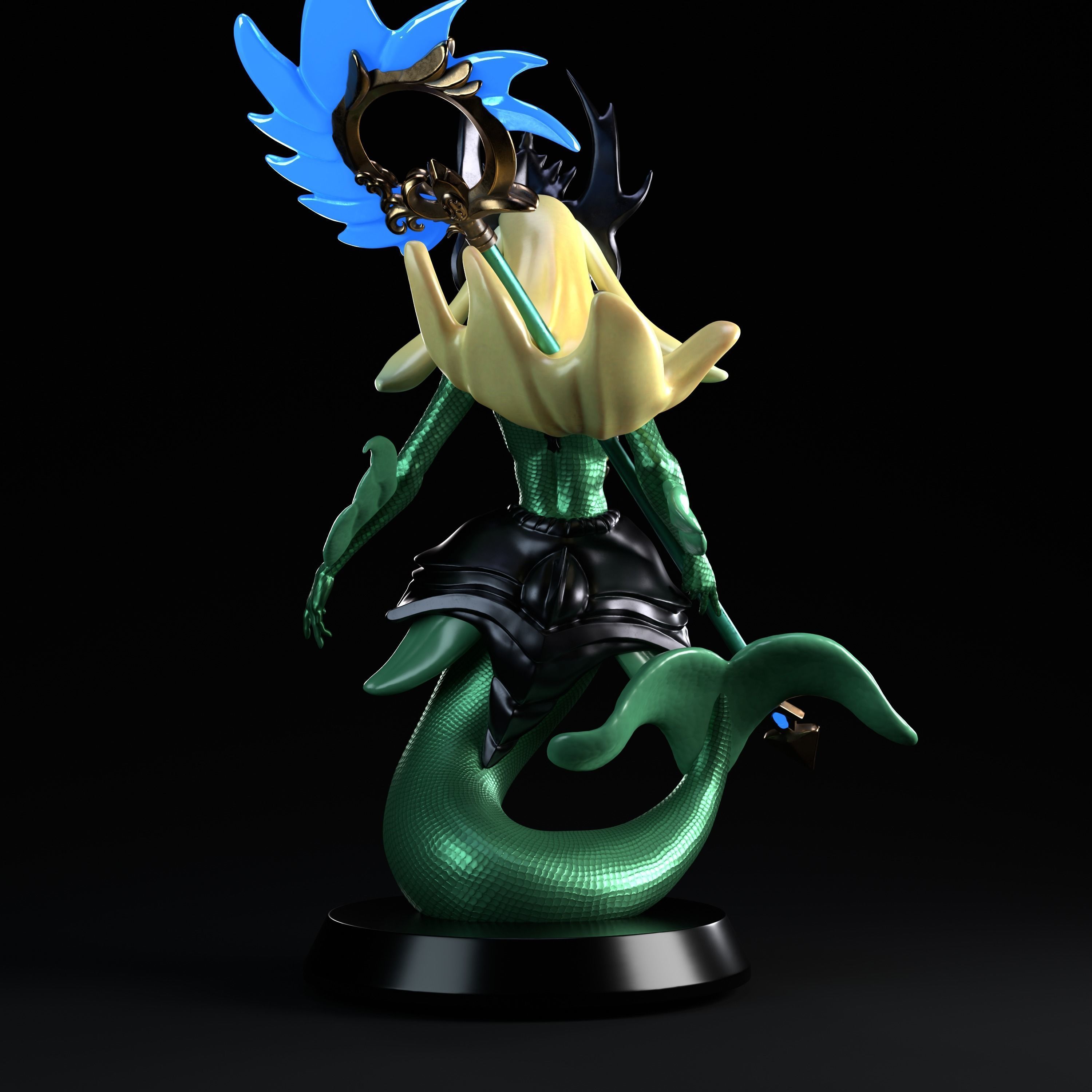 Nami from League of Legends 3D model 3D printable | CGTrader