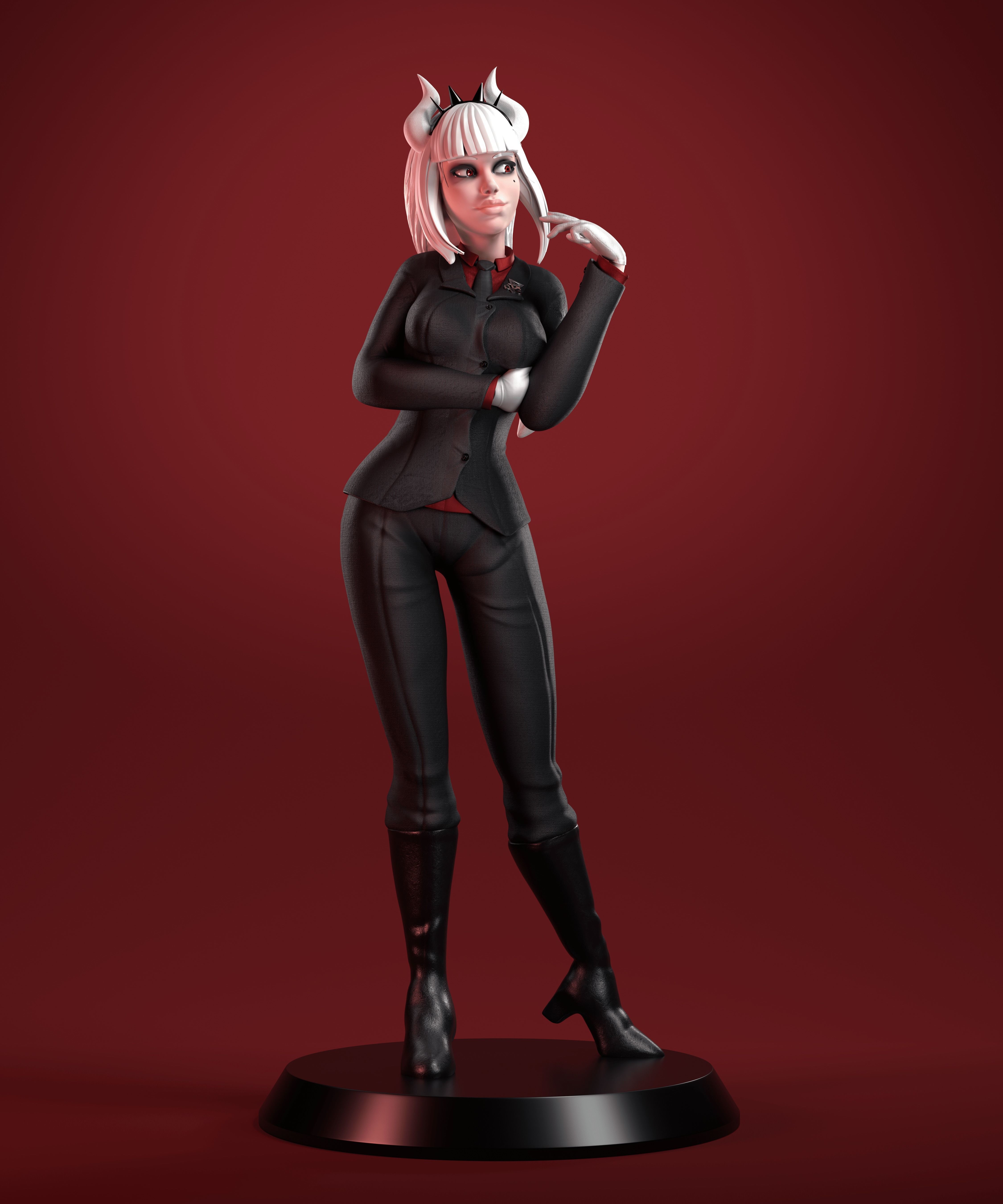Luci from Helltaker 3D model 3D printable | CGTrader