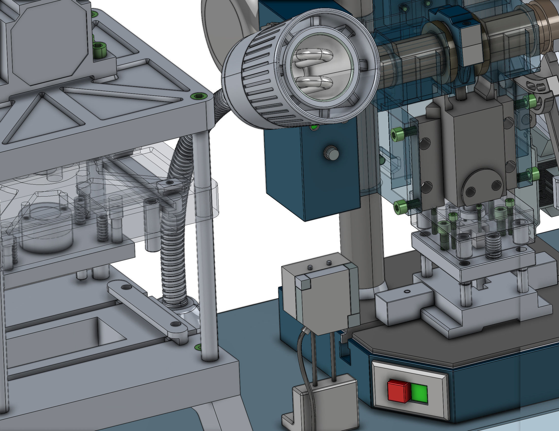industrial 3D model Small stamping machine 3D model | CGTrader