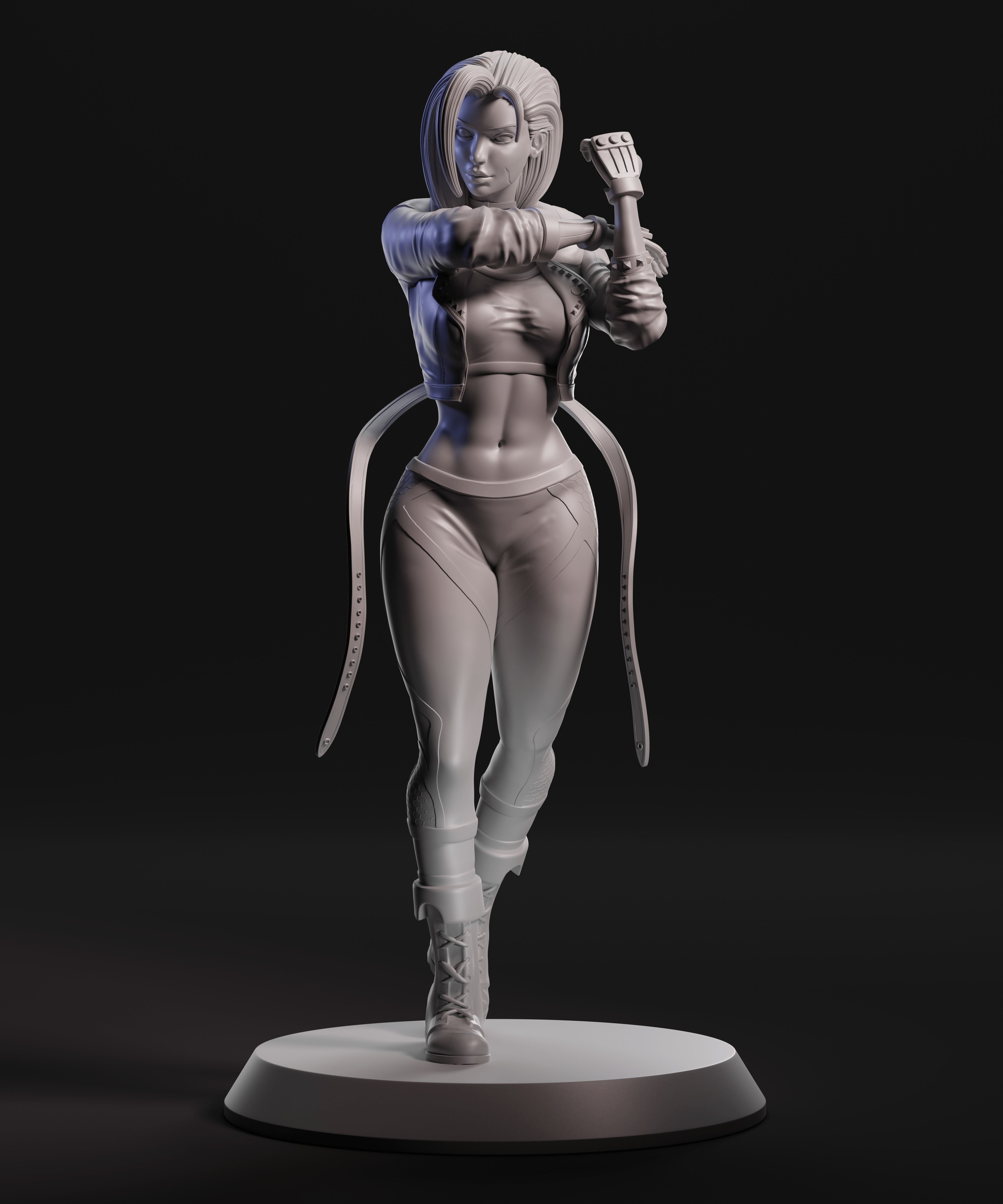 Cammy from Streetfighter 3D model 3D printable | CGTrader