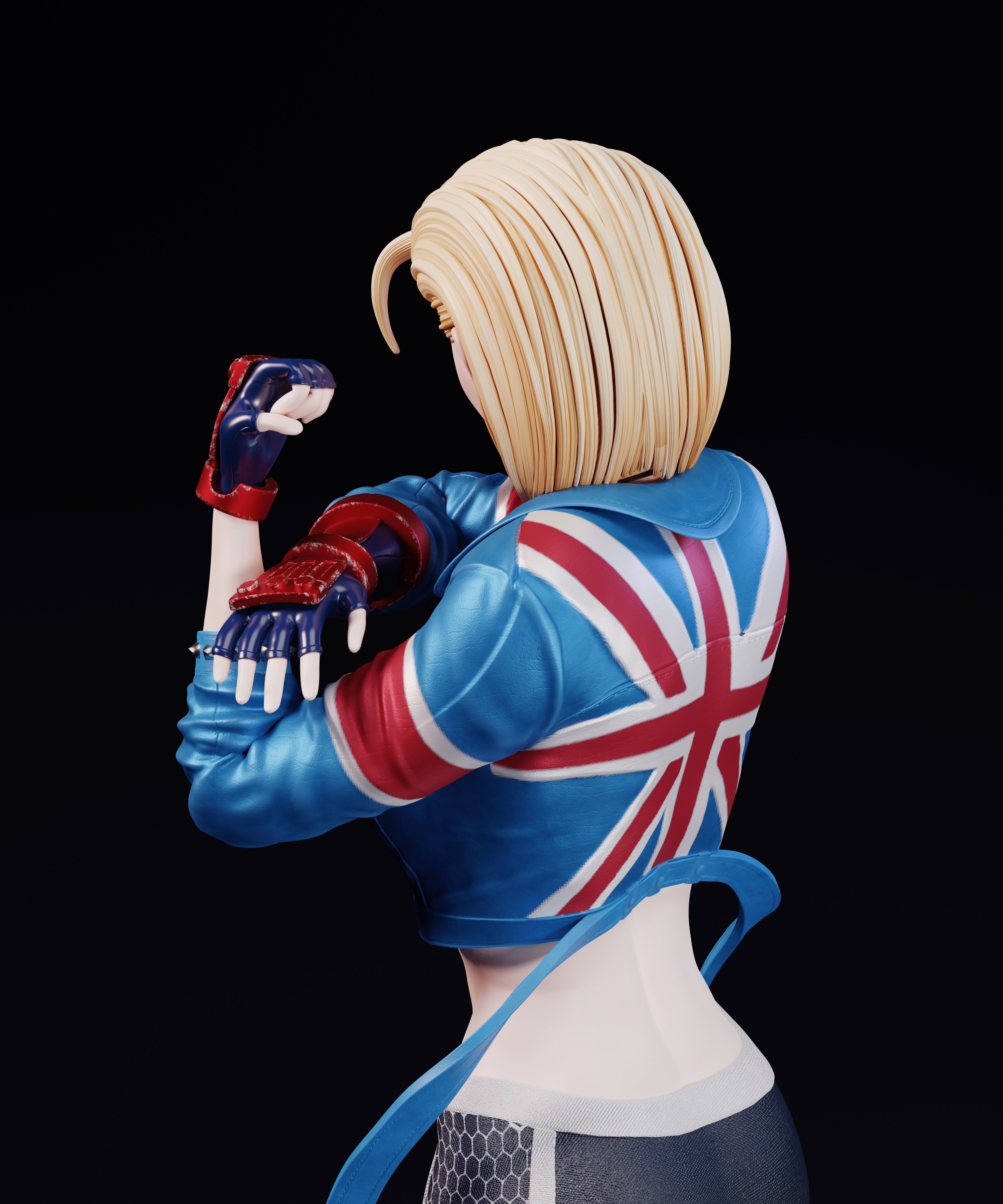 Cammy from Streetfighter 3D model 3D printable | CGTrader