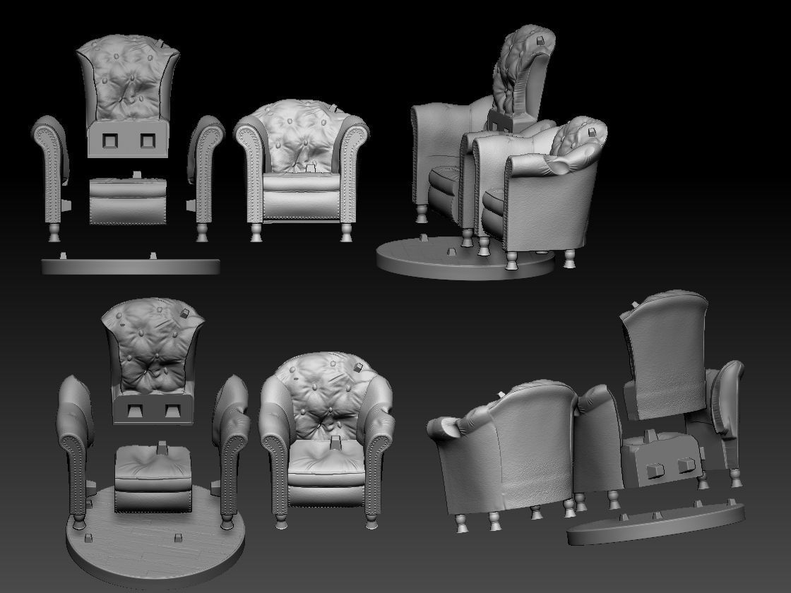 wednesday and Enid 3D model 3D printable | CGTrader