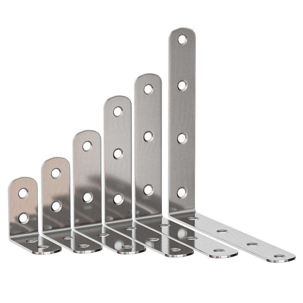 Small Angle Bracket Fixing L Shape Corner Joining Repair Metal 3D model ...