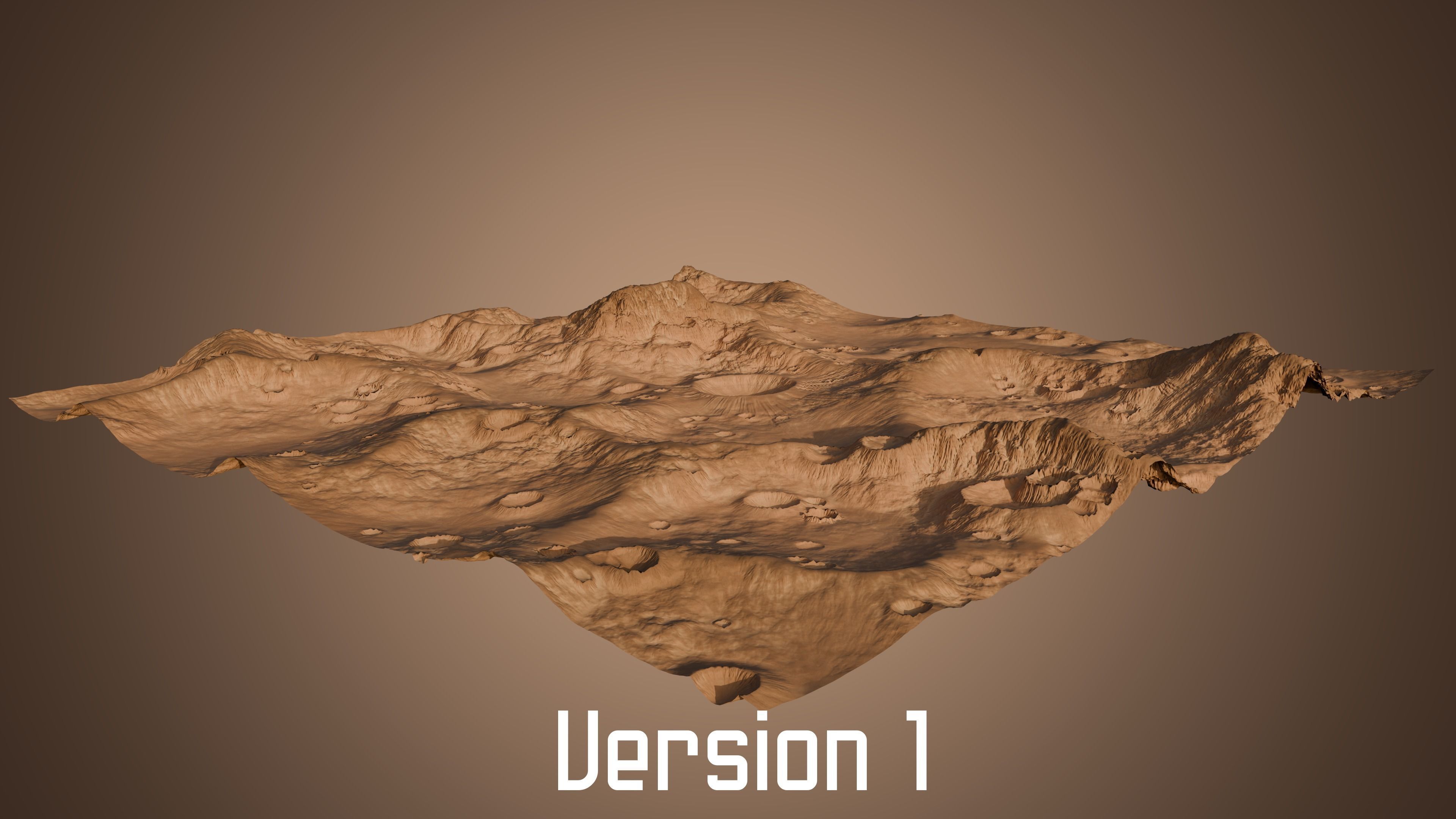 Mars Surface 3D model | CGTrader
